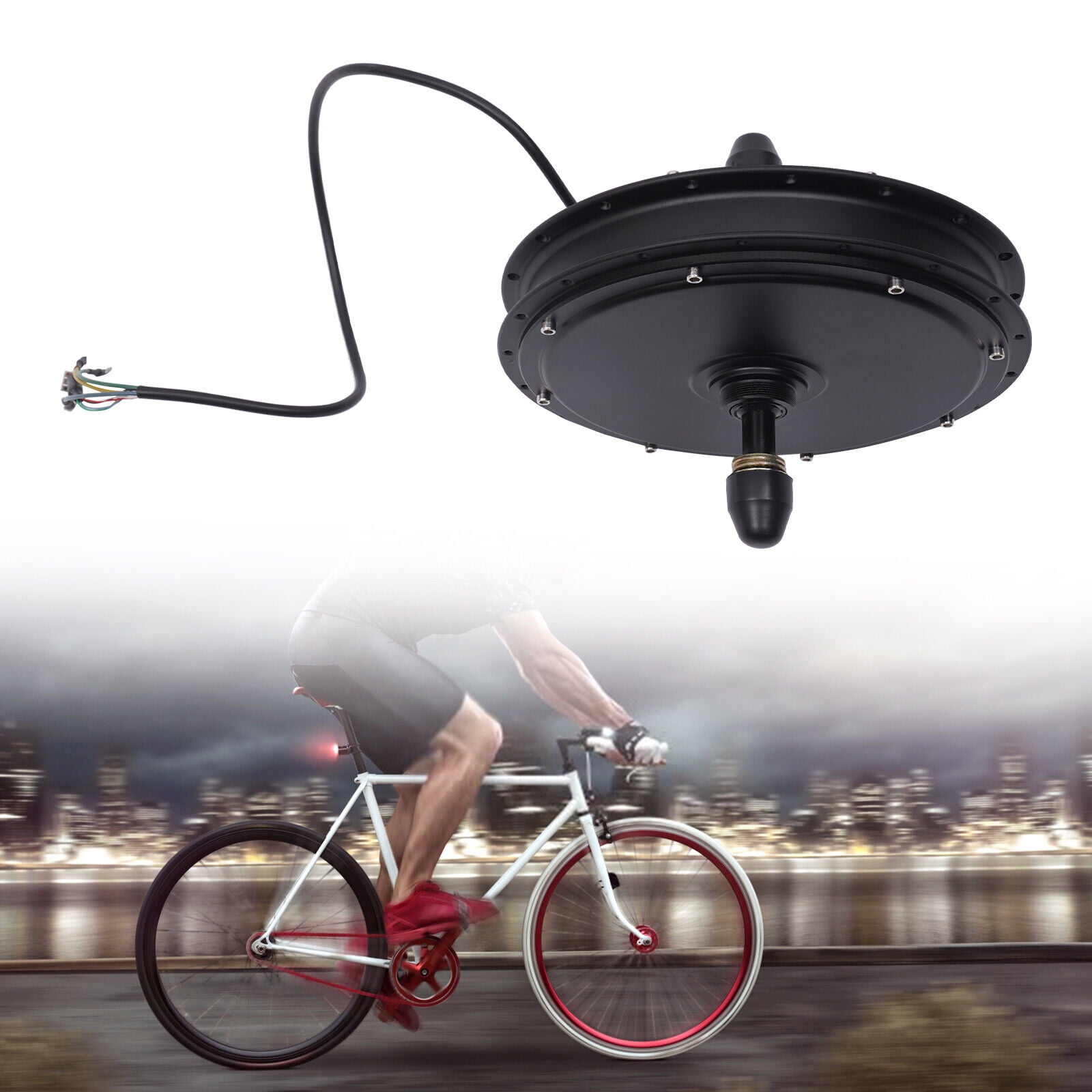 ToppiJoy 1000W 48V Brushless Gearless Ebike Motor, Mid Drive Motor Kit ...