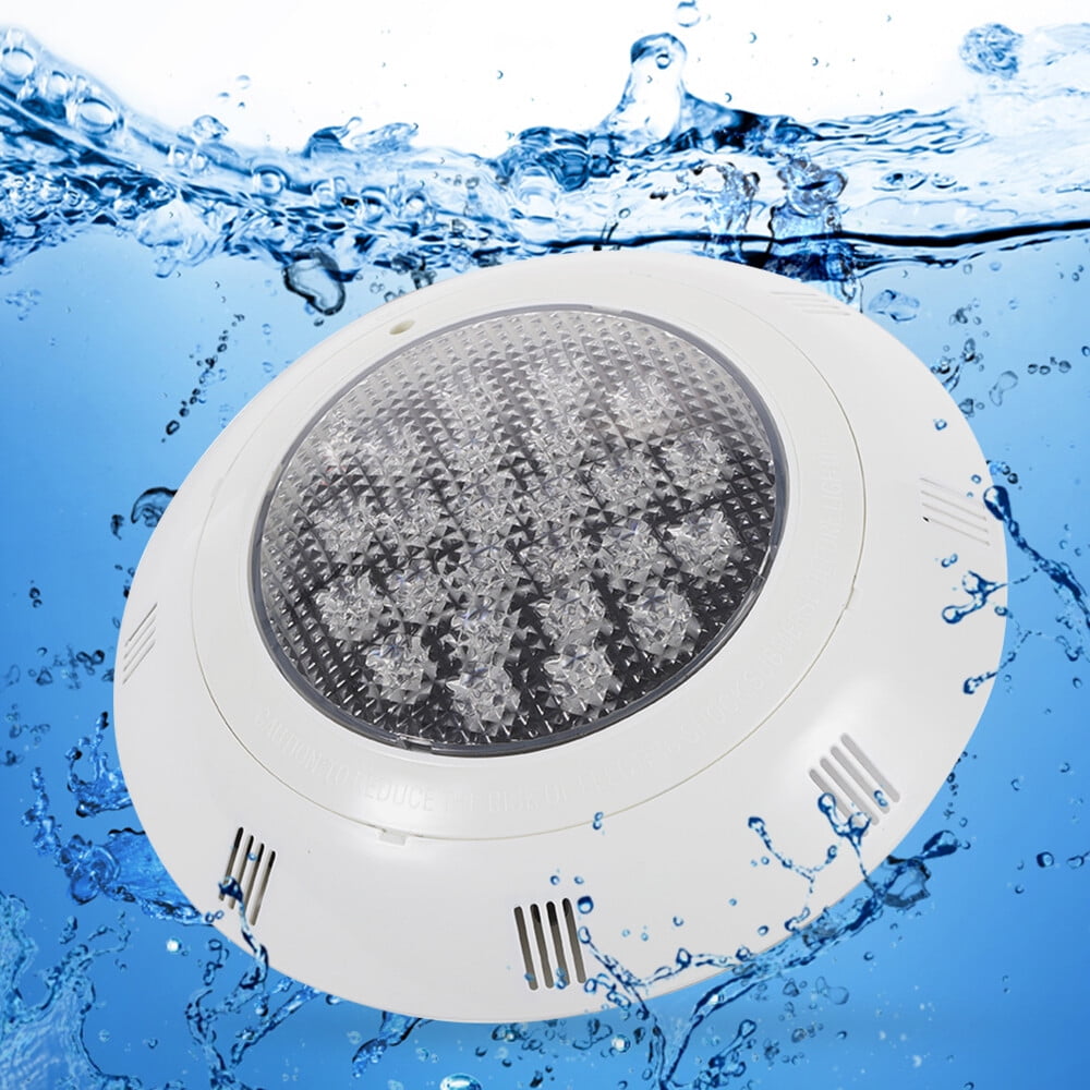 ToppiJoy 12V IP68 Pool Light Underwater Color-Change LED Lights RGB with Remote (24W) - Walmart.com