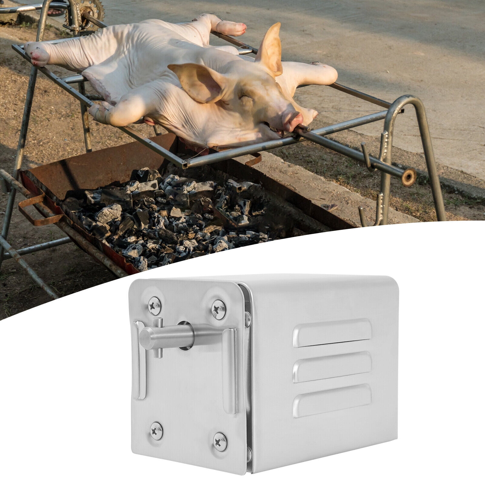 ToppiJoy 15W Electric Grill Rotisserie BBQ Motor for Pig Lamb Chicken ...