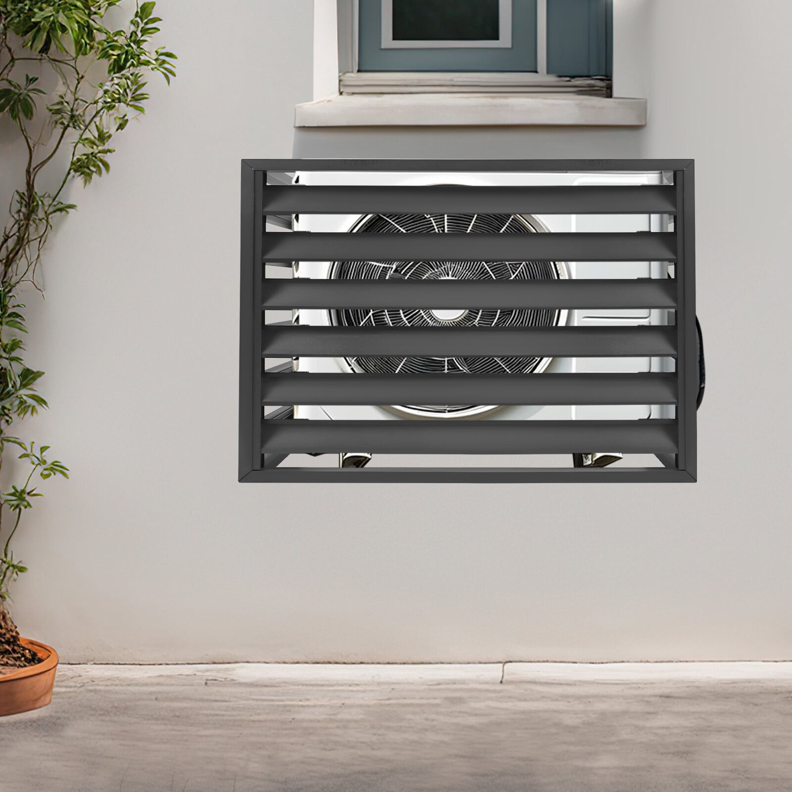 ToppiJoy 3-Panels AC Fence for Outside Unit, Outdoor Privacy Screen ...