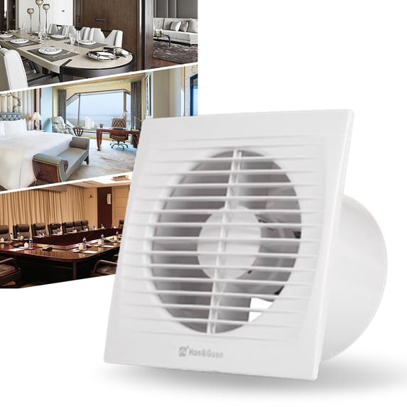 ToppiJoy 6'' 7 Blades Exhaust Fan, Ventilation Extractor with Anti ...