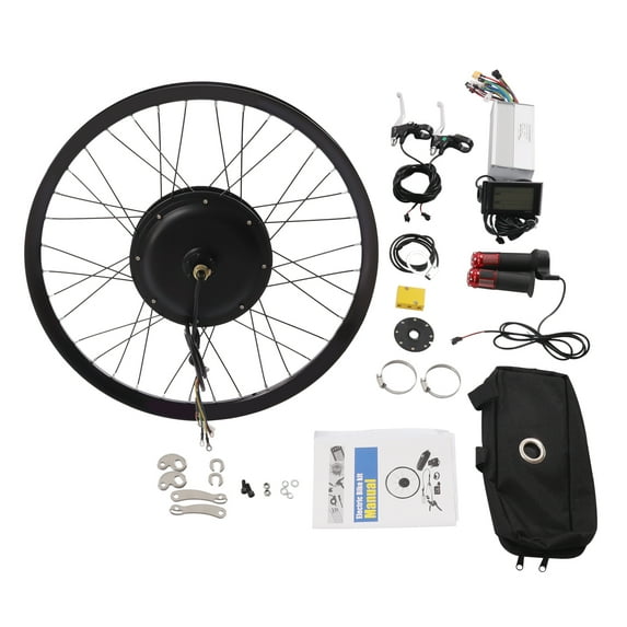 ToppiJoy 72V 2000W Brushless Toothless Rear Hub Motor Conversion Kit 9 Speeds Cycling Engine ...