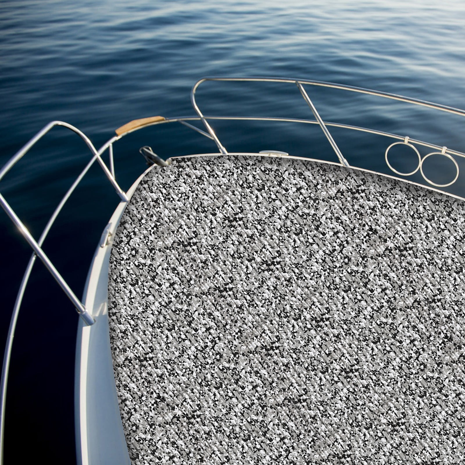 ToppiJoy 95*35in Boat Flooring EVA Foam Decking Sheet, Non-Slip Marine ...