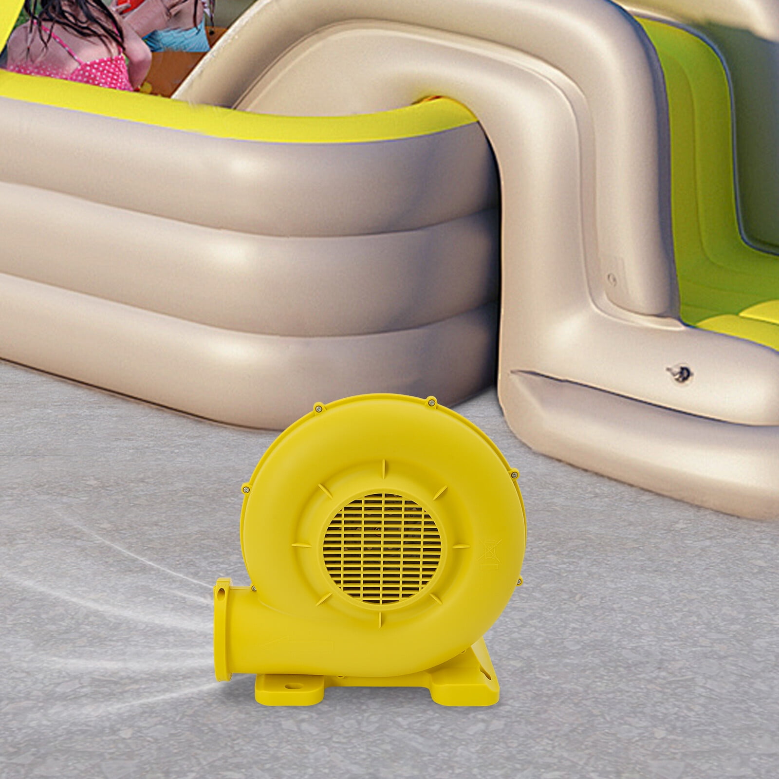ToppiJoy 950W 3400rpm Corded Air Blower Inflatable Bounce House Fan ...