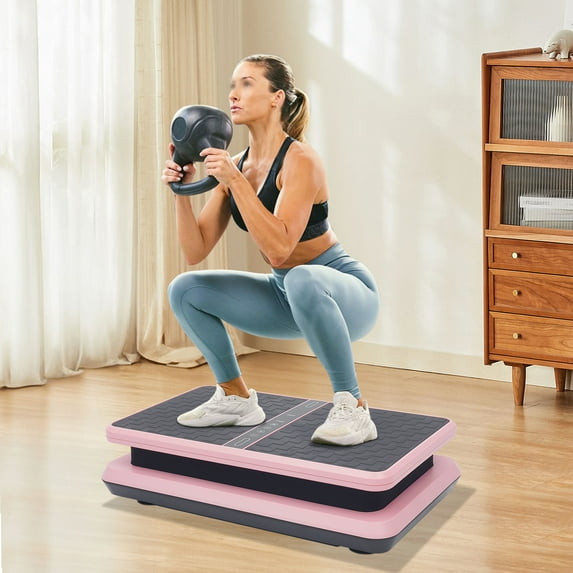 ToppiJoy 99 Speeds Vibration Plate Exercise Machine, Vibrating Platform ...