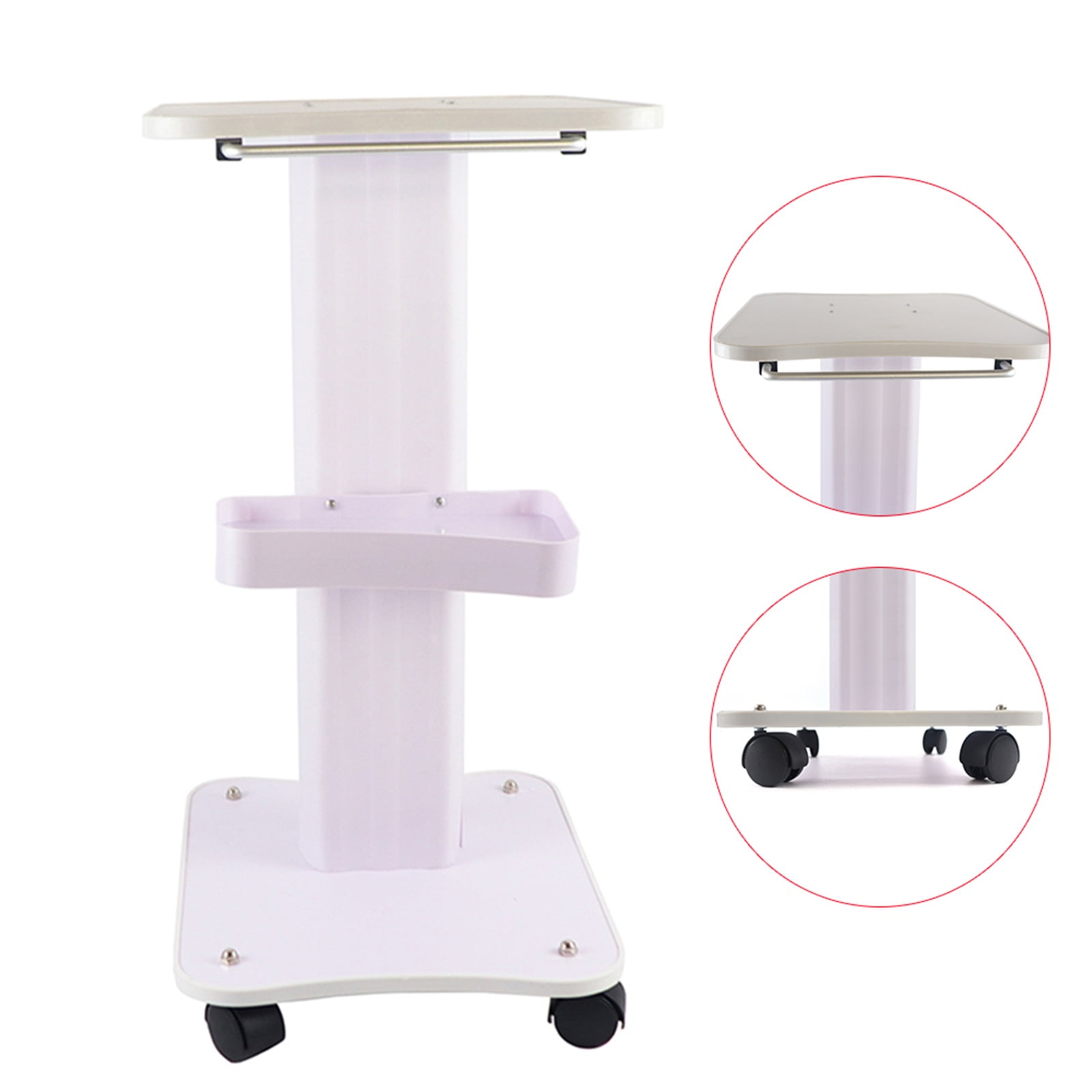 ToppiJoy Esthetician Rolling Cart with Wheels, 88 Lbs Capacity Beauty ...