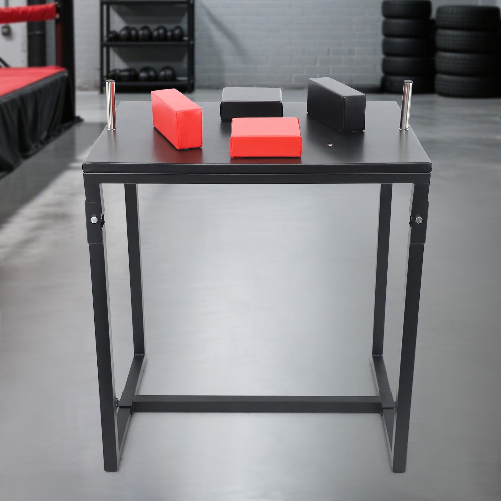 ToppiJoy Foldable Arm Wrestling Table, Arm Wrestling Table, Heavy-Duty ...