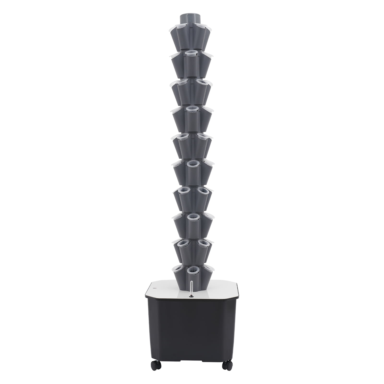 ToppiJoy Hydroponics Growing System, 50-Plants Indoor Hydroponic Tower ...