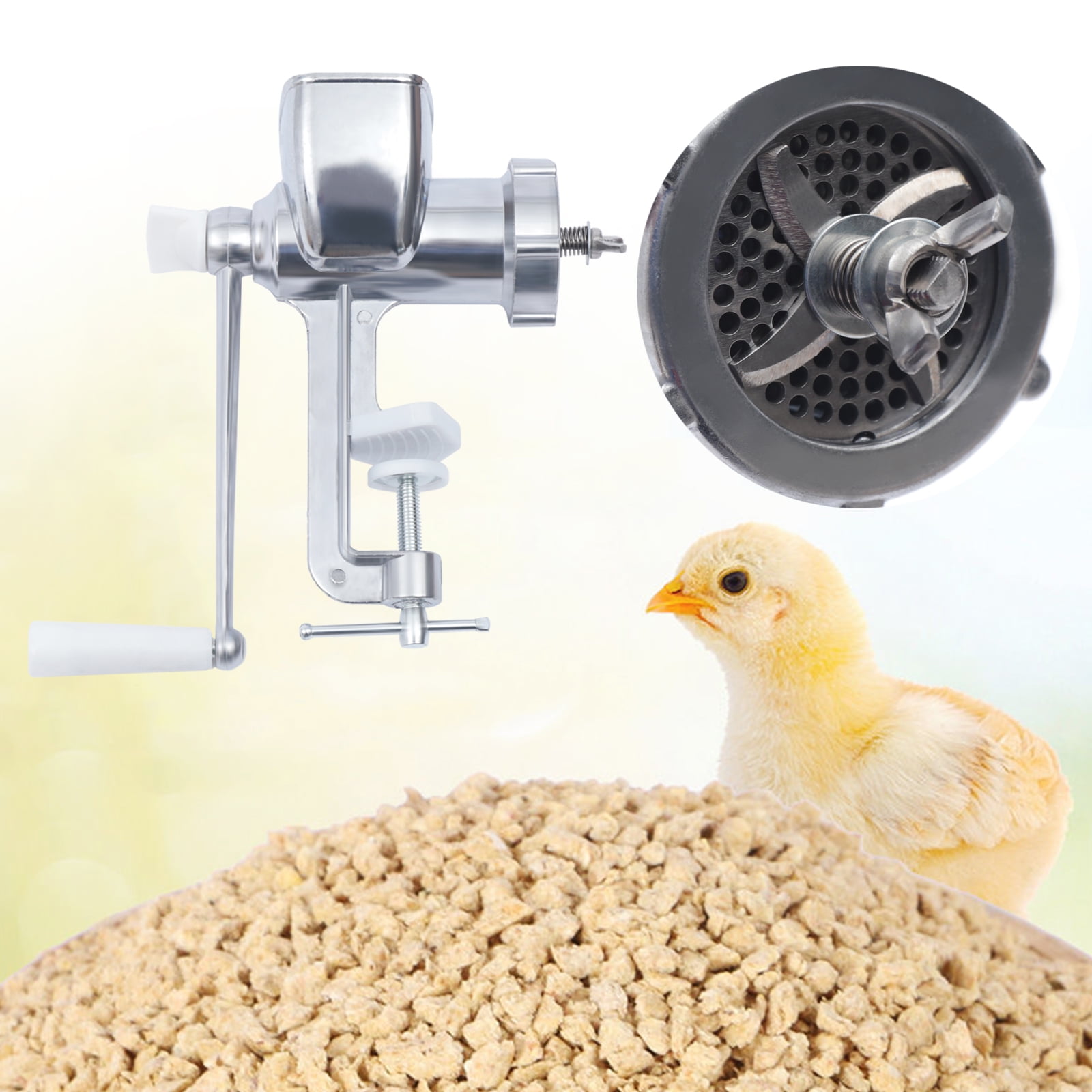ToppiJoy Pellet Mill with Stainless Steel Blades & 5 Pellet Plates ...