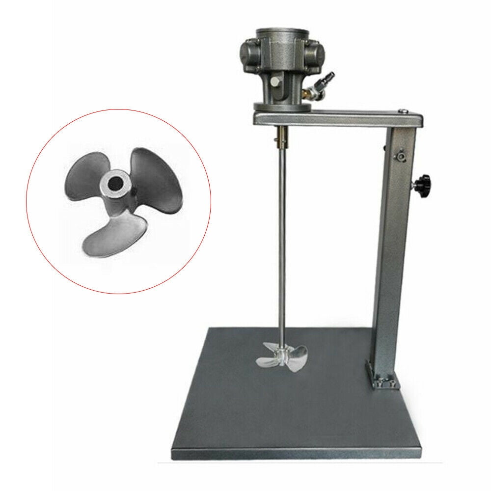 ToppiJoy Pneumatic Mixer for Paint with Adjustable Height and 2600 RPM ...