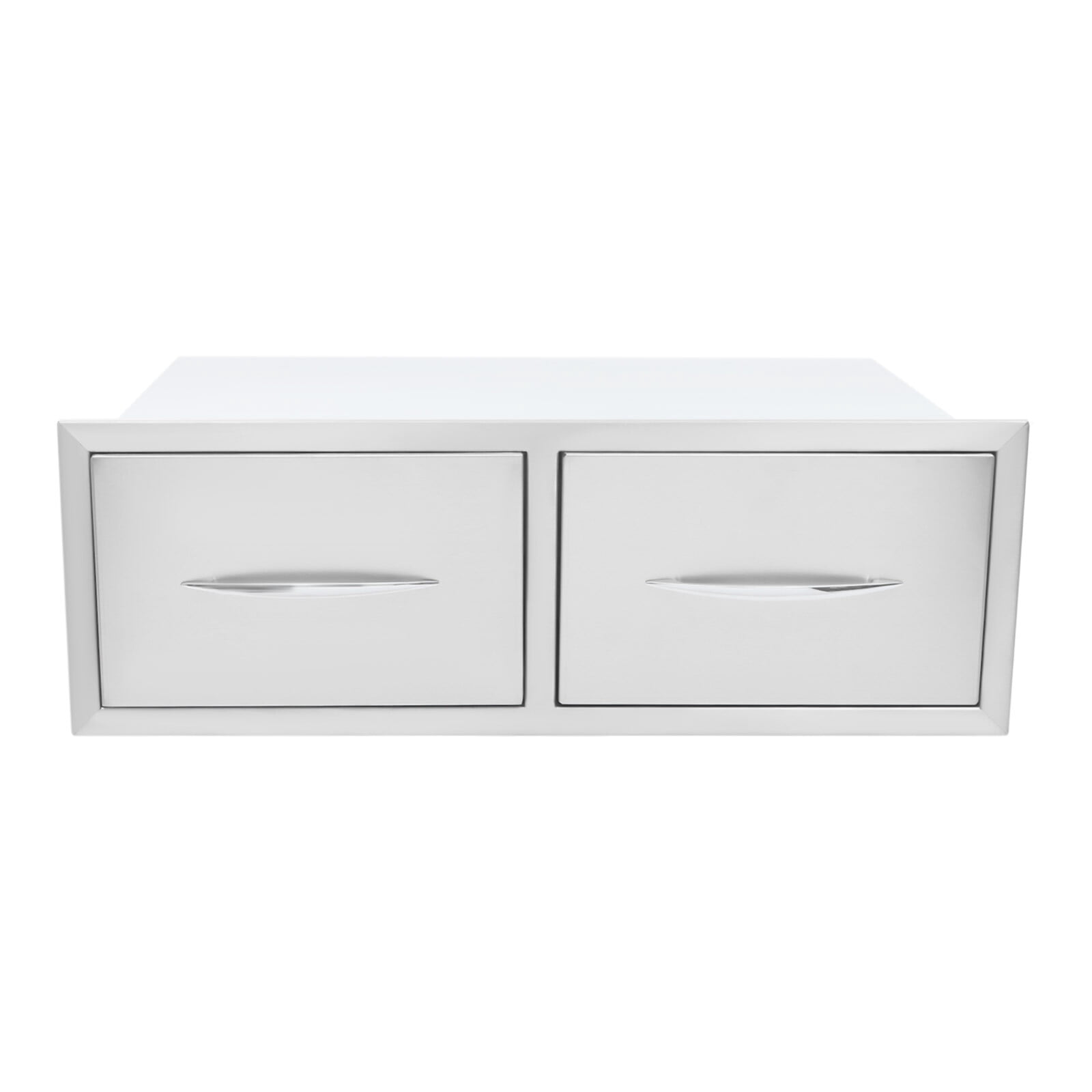 ToppiJoy Pull Out Trash Drawer Lower Sliding Rails, Outdoor Kitchen ...