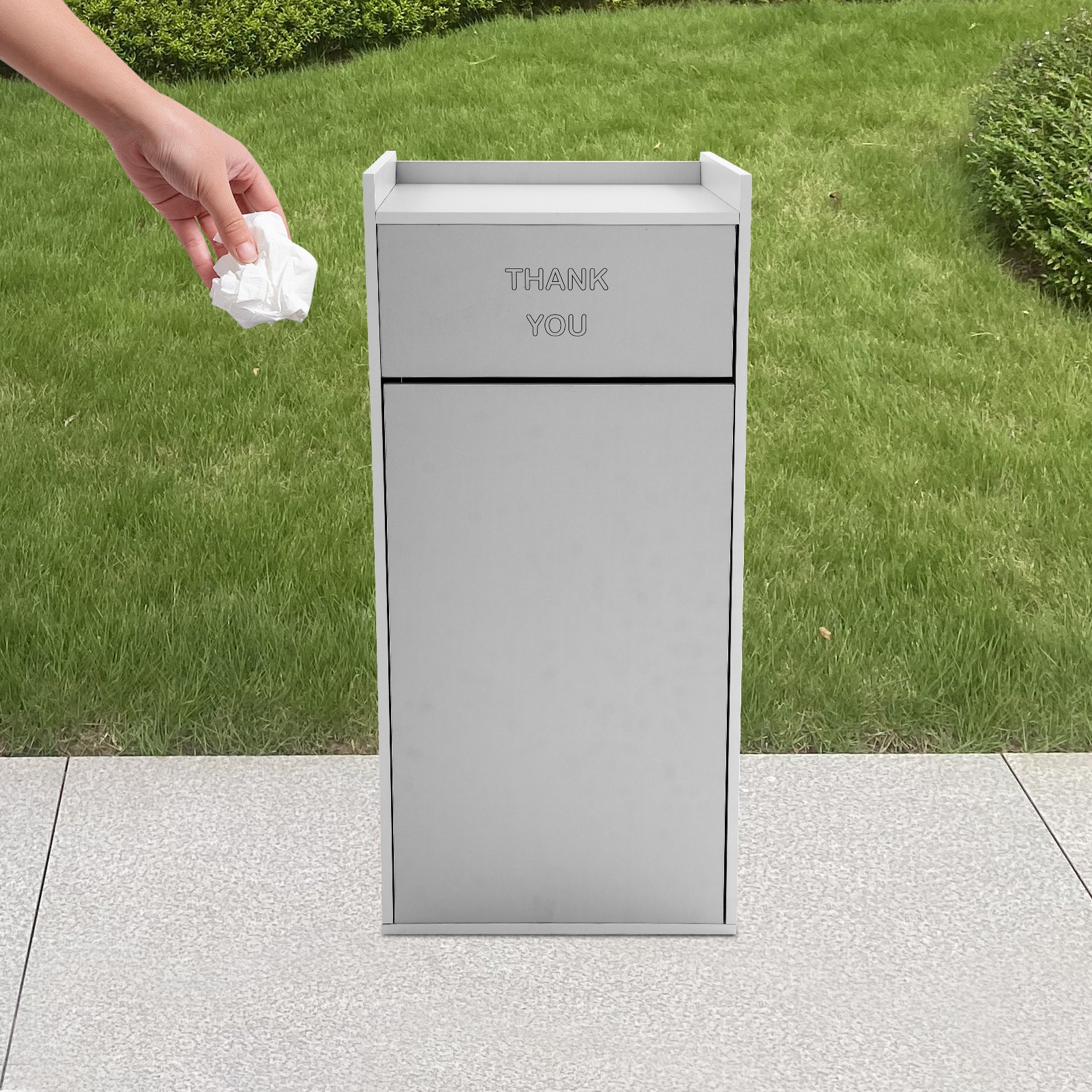 ToppiJoy Trash Can, Commercial Trash Can, Trash Can Cabinet with a 30L ...