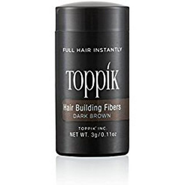 Toppik Dark Brown 3 G 0 11 Oz Hair Building Fibers Fill In Fine Or