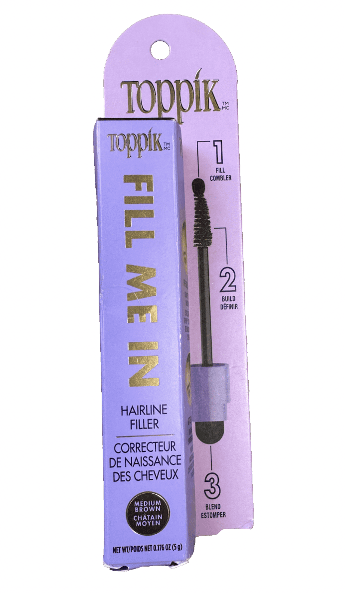 Toppik Fill Me In Hairline Filler, Hair Color Root Touchup, Hair Fibers ...