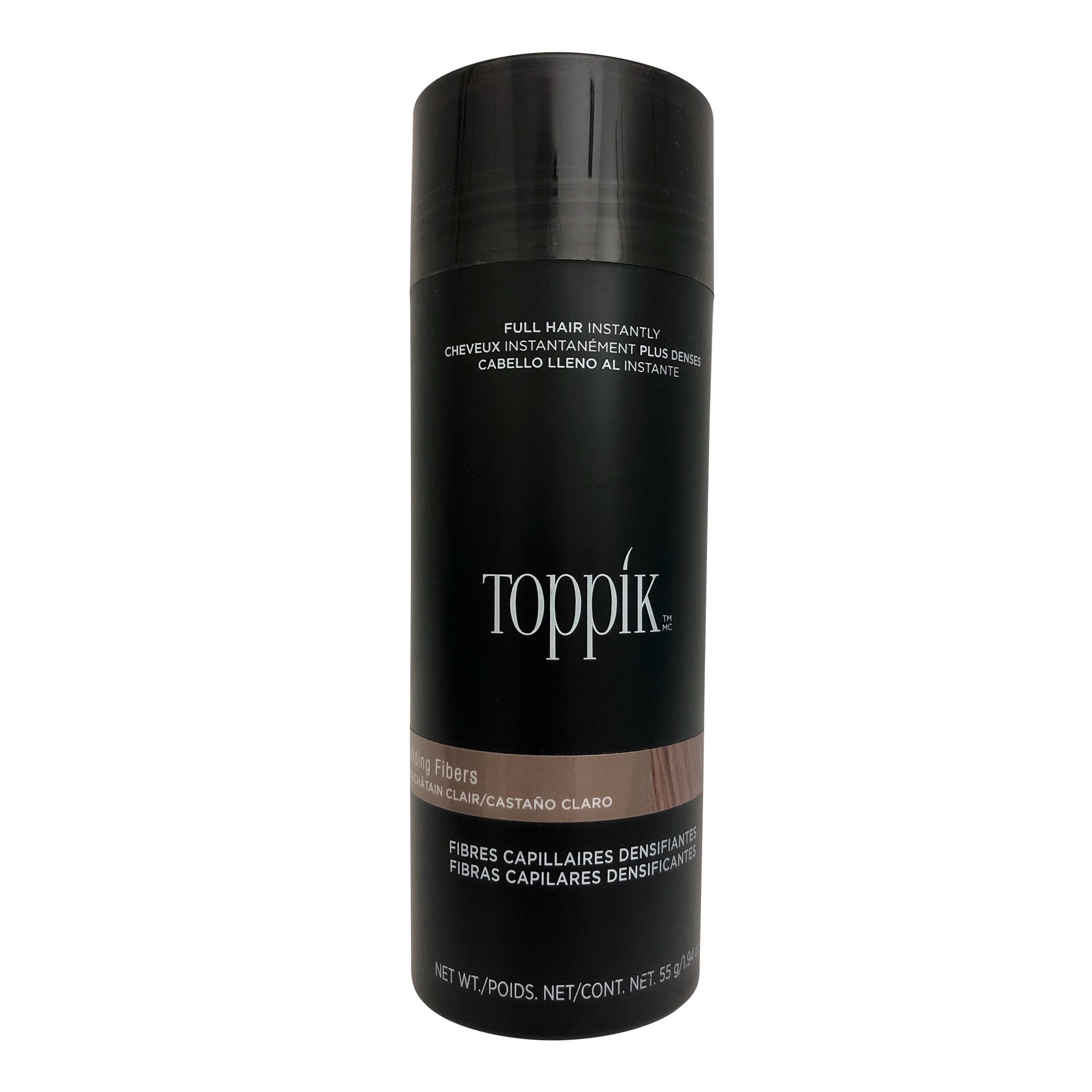 Toppik Hair Building Fibers Light Brown 1.94 oz Each - Walmart.com