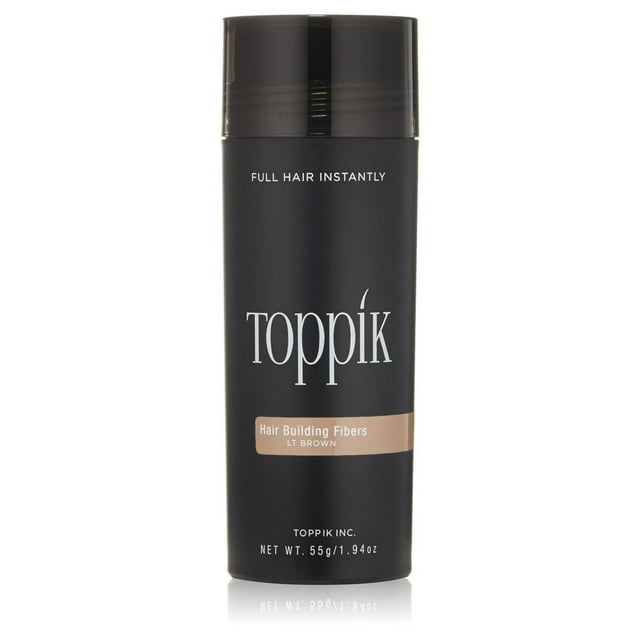 Toppik Light Brown 55 g / 1.94 oz Hair Building Fibers, Fill In Fine or ...