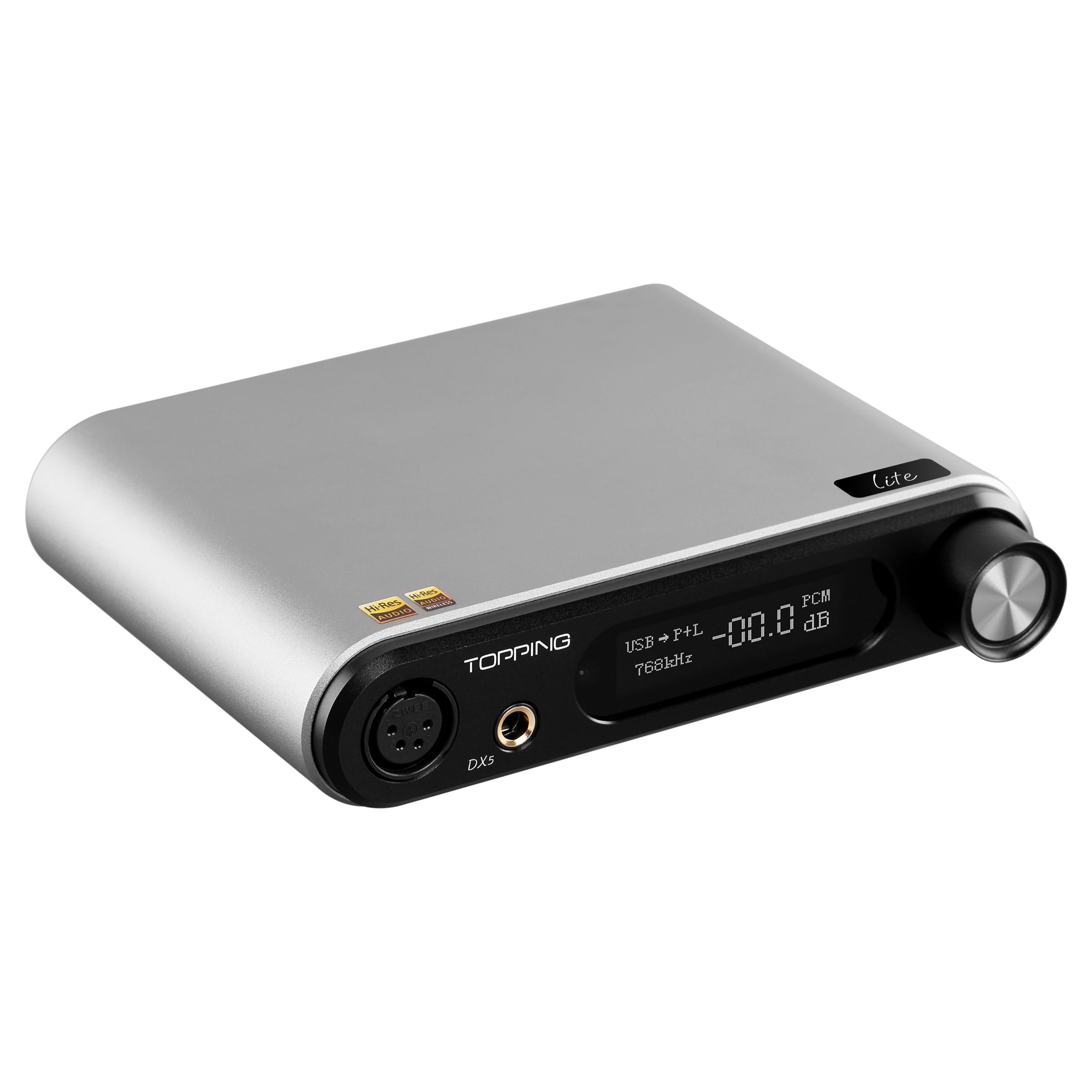 Topping DX5 Lite DAC Headphone Amp Full Balanced Audio Decoder ES9068AS ...