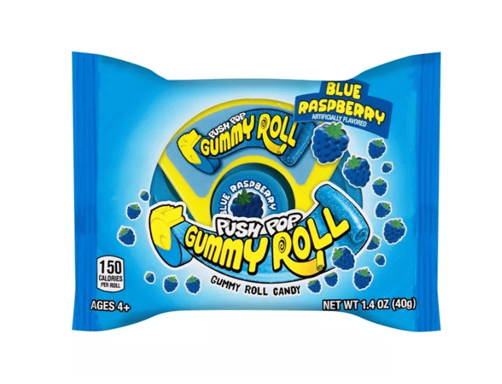 Topps 122687 Push Pop Gummy Roll Candy, 2.5 oz. - Walmart.com