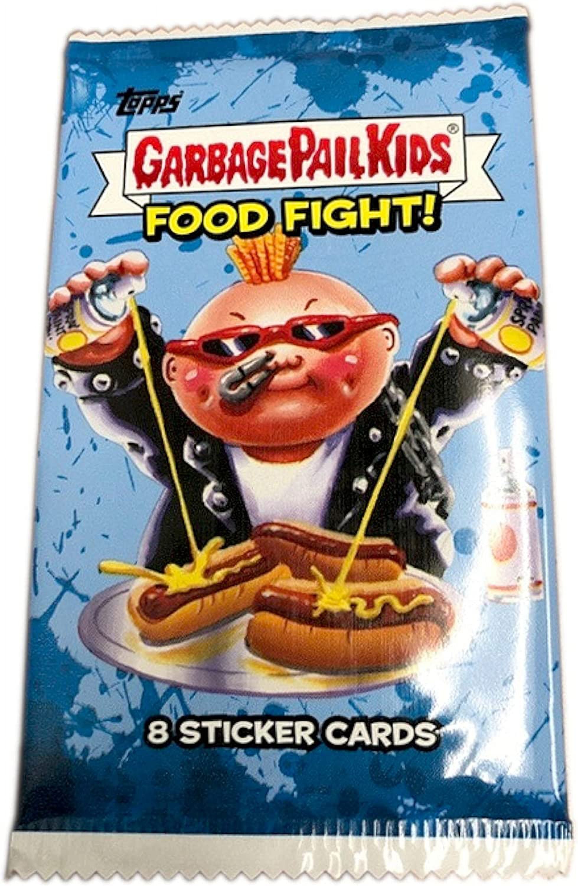 Topps 2021 GPK Garbage Pail Kids Food Fight - Sealed Pack 8 Stickers ...