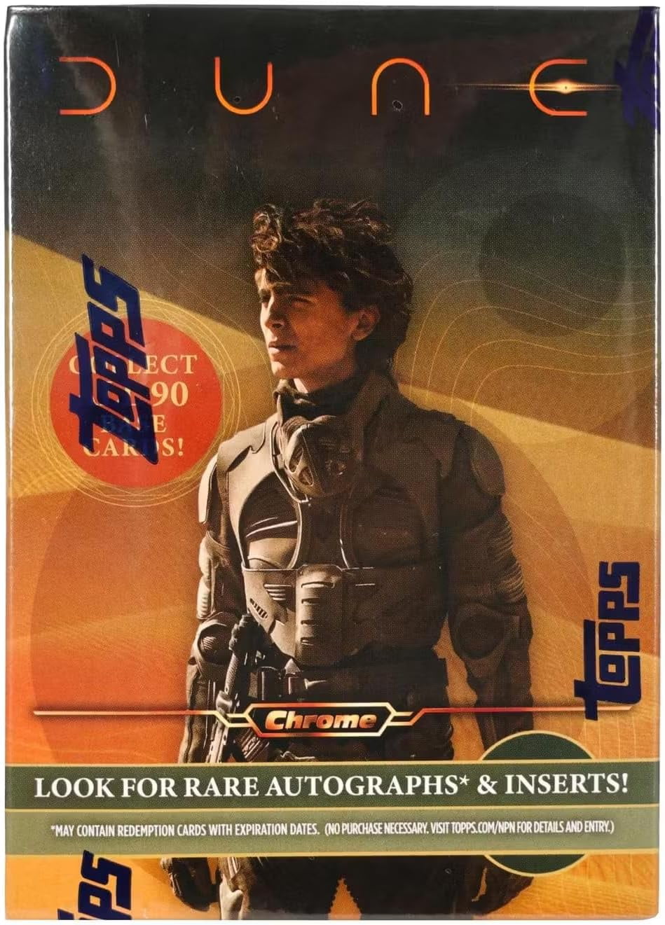 Topps 2024 Dune Chrome 7-Pack Blaster Box - Trading Card Box (1 Sand ...