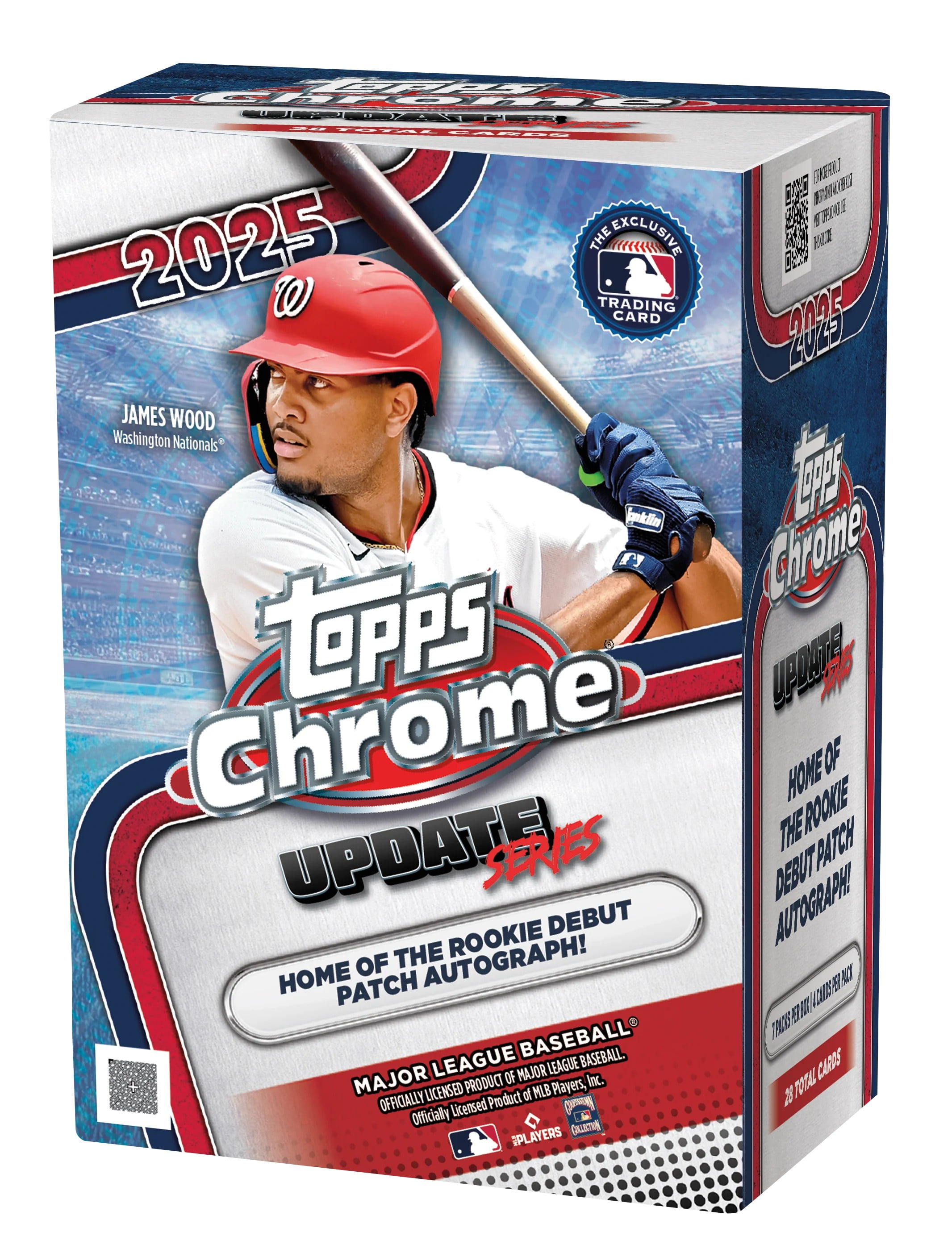 Topps 2025 Chrome Baseball Update Series Value Blaster Box - Walmart.com