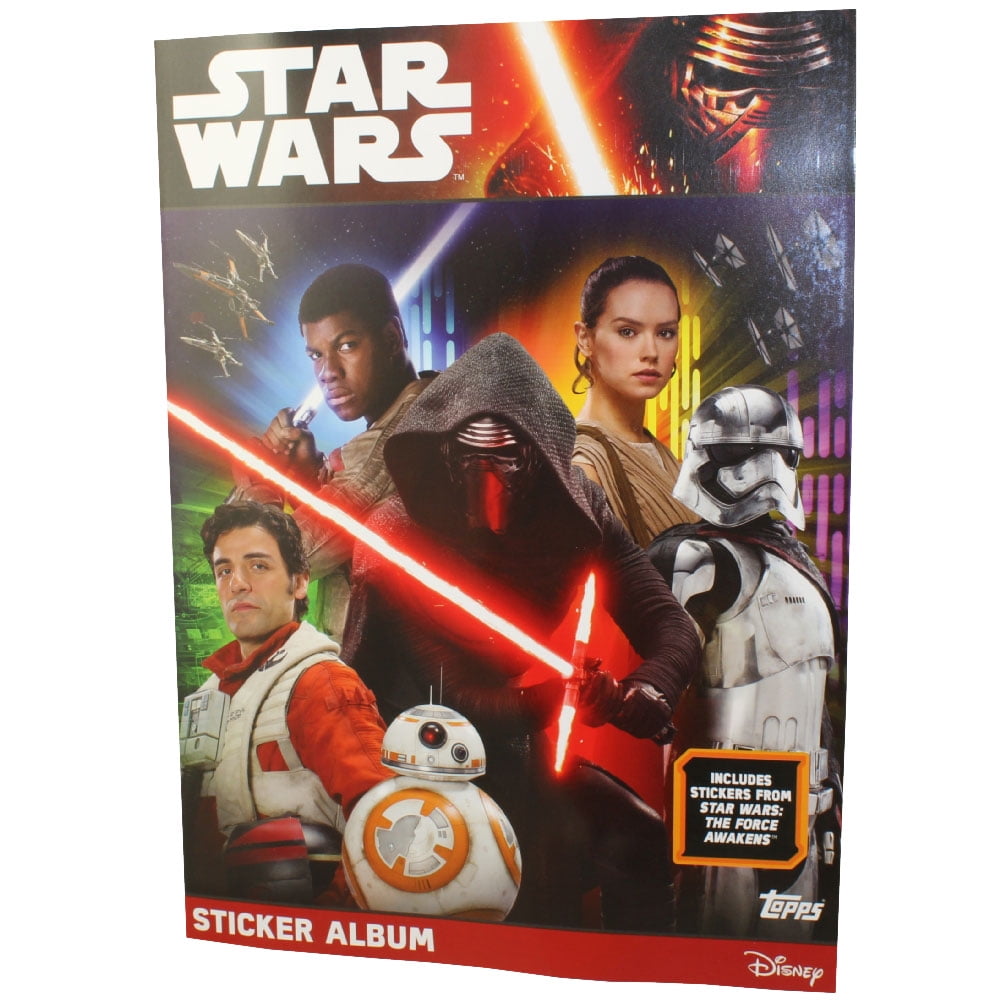 Topps Collectible Stickers - Star Wars The Force Awakens Series 1 ...