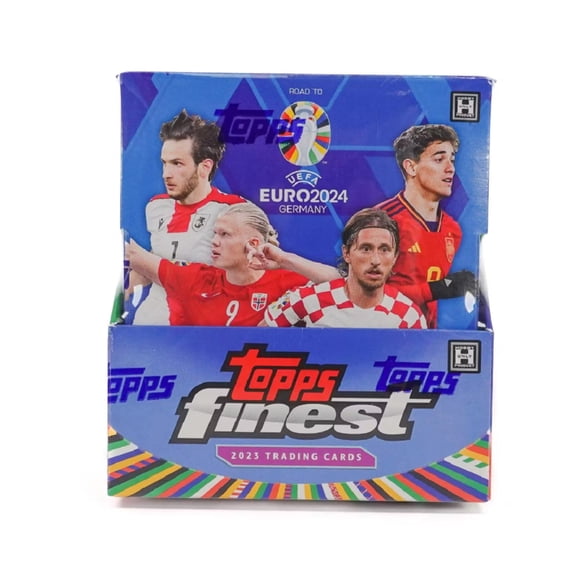 Topps Finest Road to UEFA EURO 2024 Trading Card HOBBY Box - Walmart.com