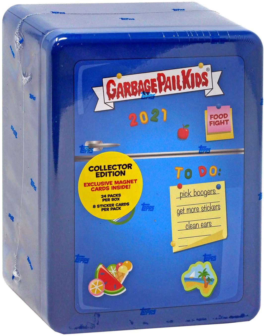 Topps Garbage Pail Kids Food Fight Trading Hobby Collectors Edition Box ...