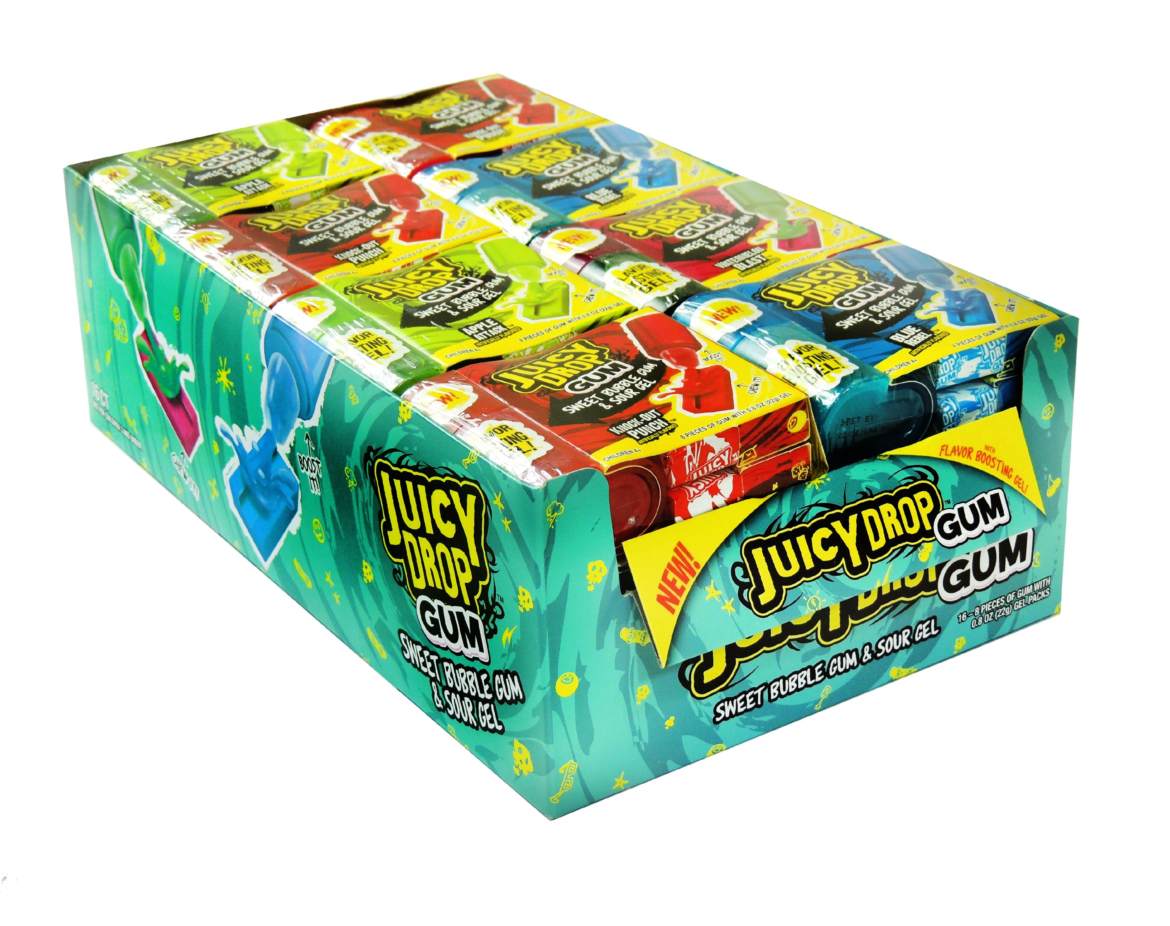 Topps Juicy Drop Gum 16Ct - Pack of 16 - Walmart.com