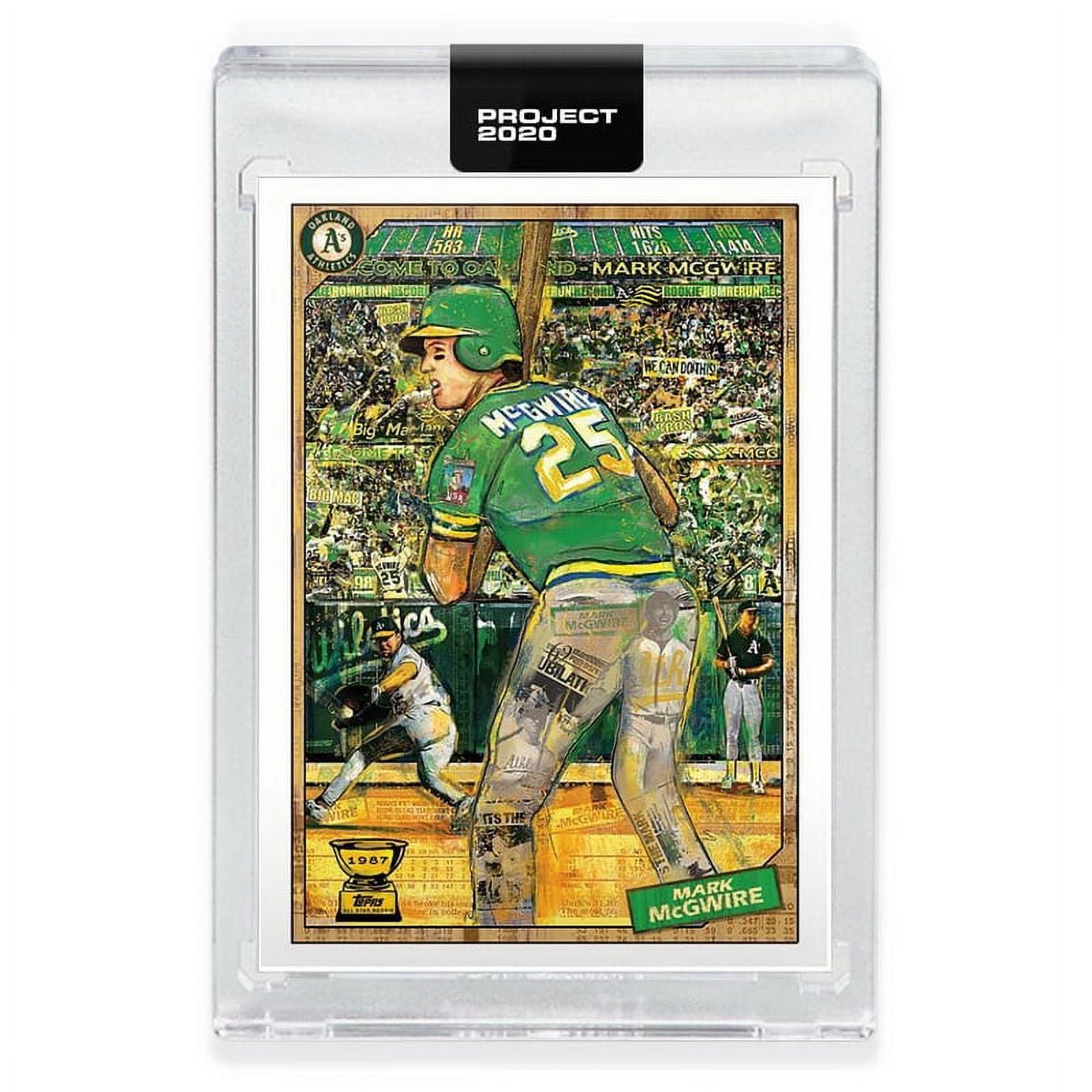 Topps PROJECT 2020 Card 97 - 1987 Mark McGwire by Andrew Thiele ...