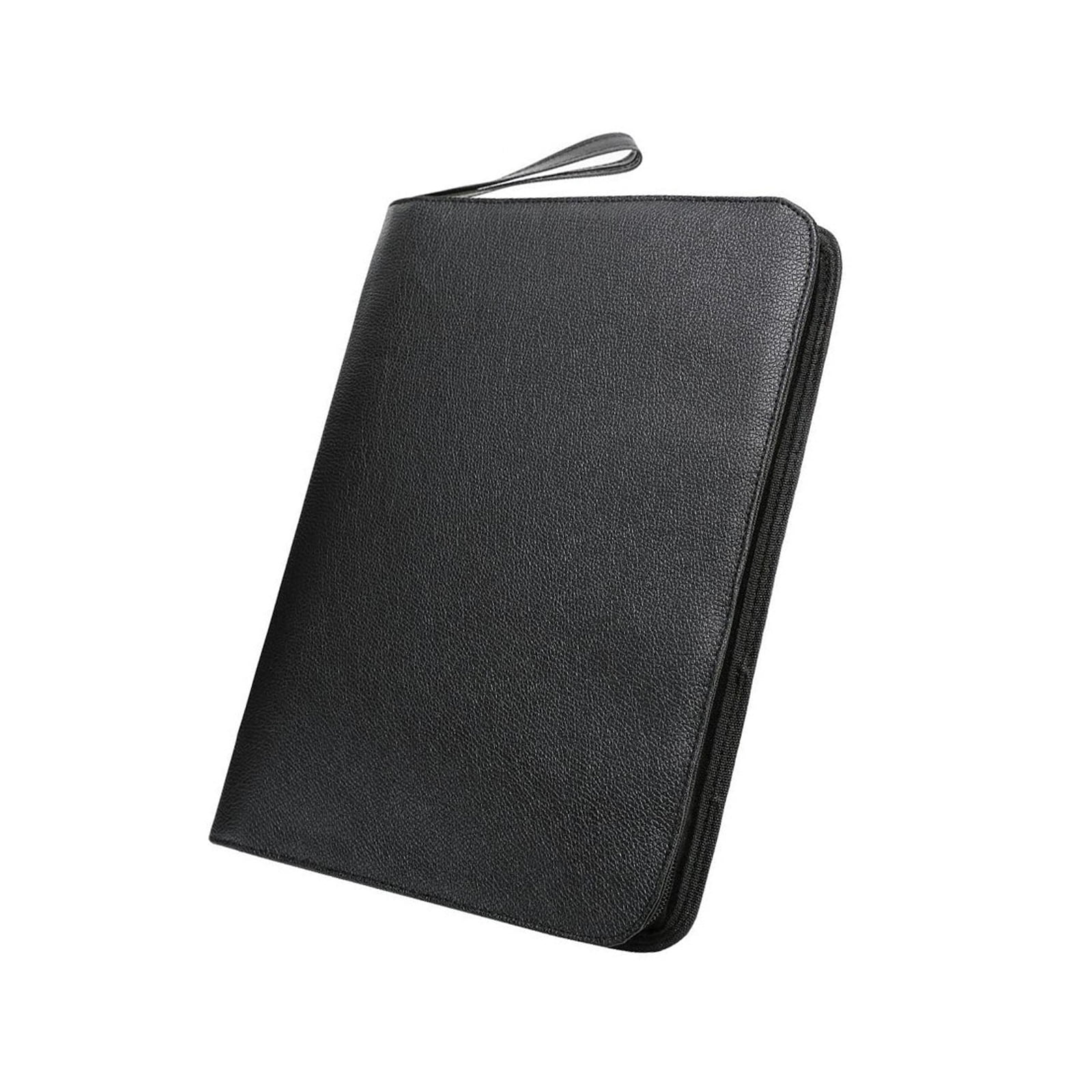 Toprema Travel-Ready Black Fountain Roller Ball Pen Case, PU Leather ...