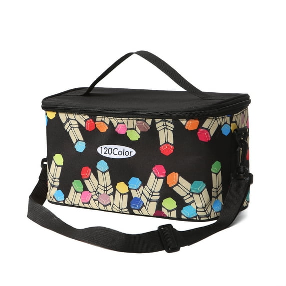 Toprema New Marker Pen Case Holder for 120 Markers Organizer ...