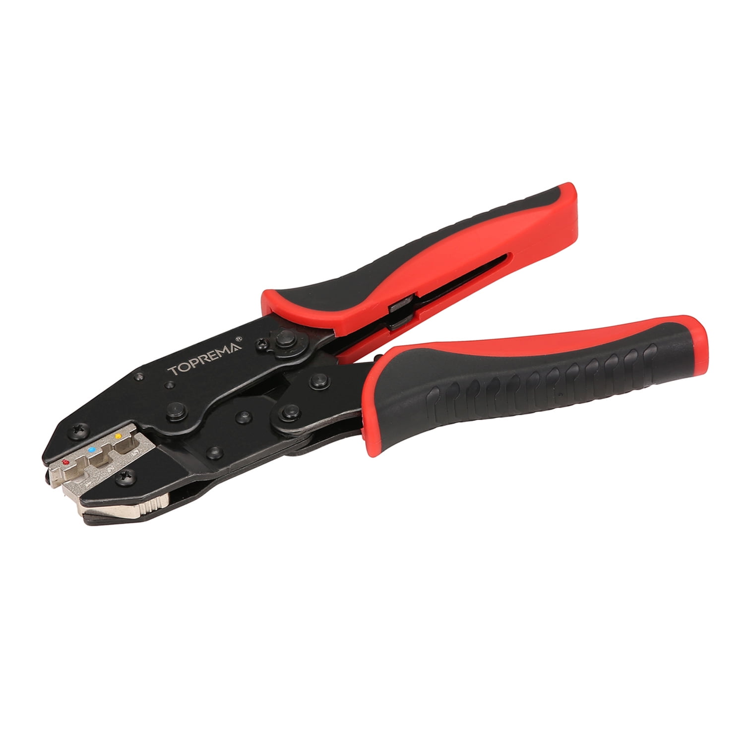 Toprema Electrical Cable Crimping Tool, Ratchet Wire Crimper for Heat ...