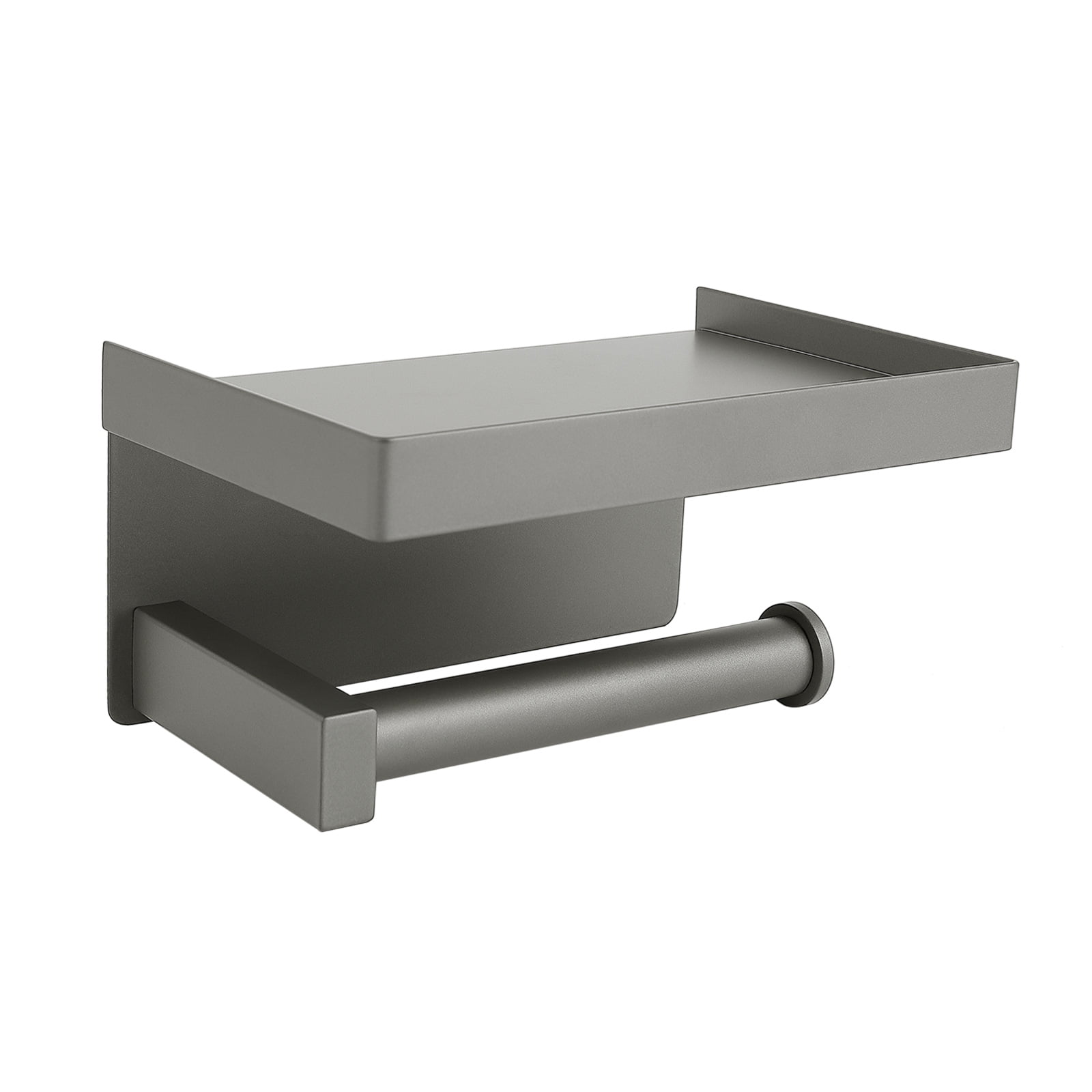 Toprema Toilet Paper Holder with Shelf Tissue Roll Hanger SUS304 ...