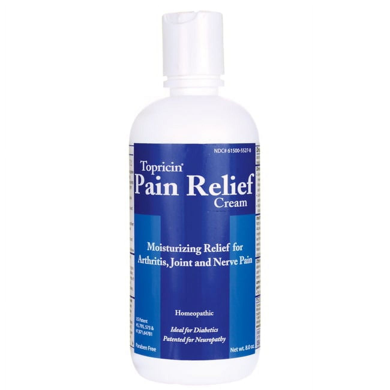 Pain Relief Cream 8oz Bottle - Walmart Business Supplies