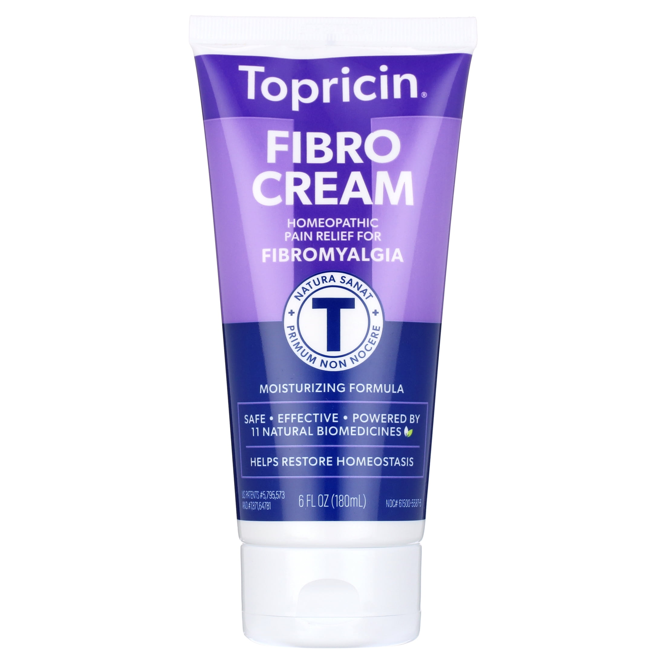 Topricin Natural Therapy Medicine Fibro Cream 6oz - Pain Relief for ...