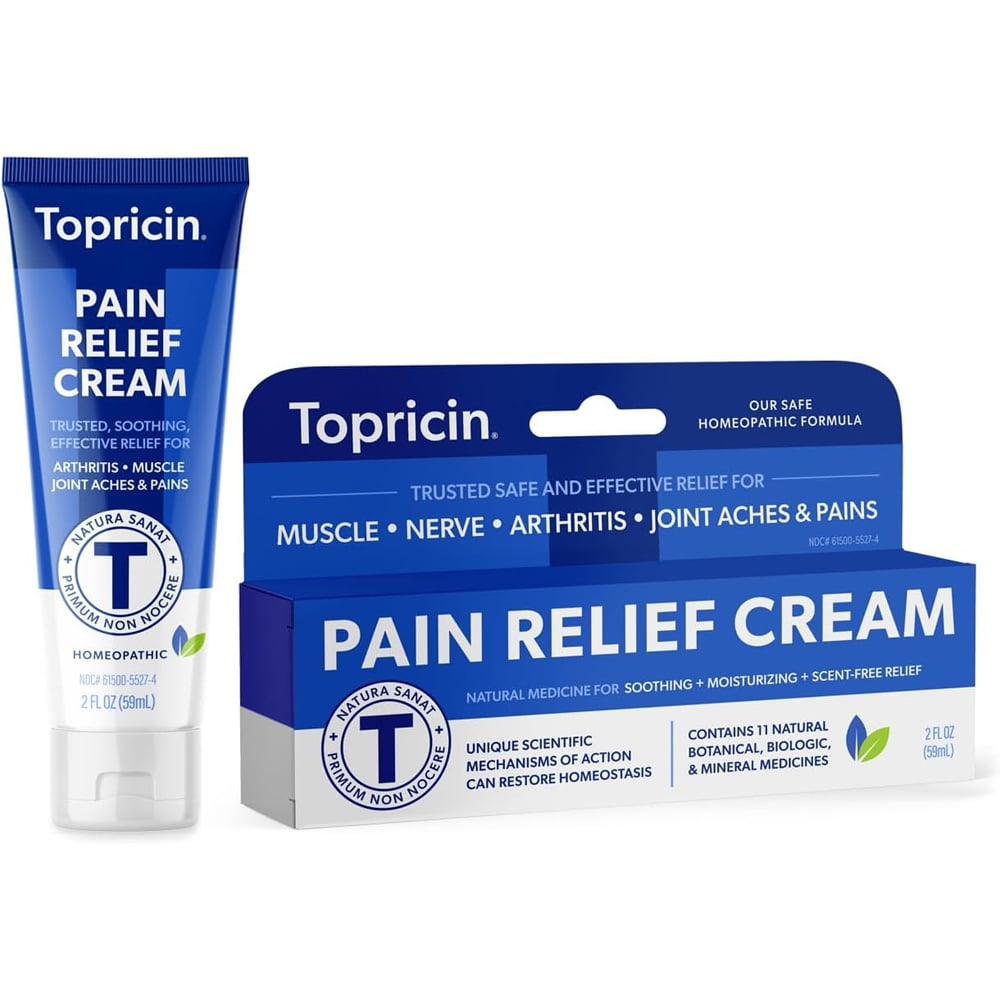 Topricin Pain Relief Cream, 2.0 oz HSA/FSA Eligible - Walmart.com