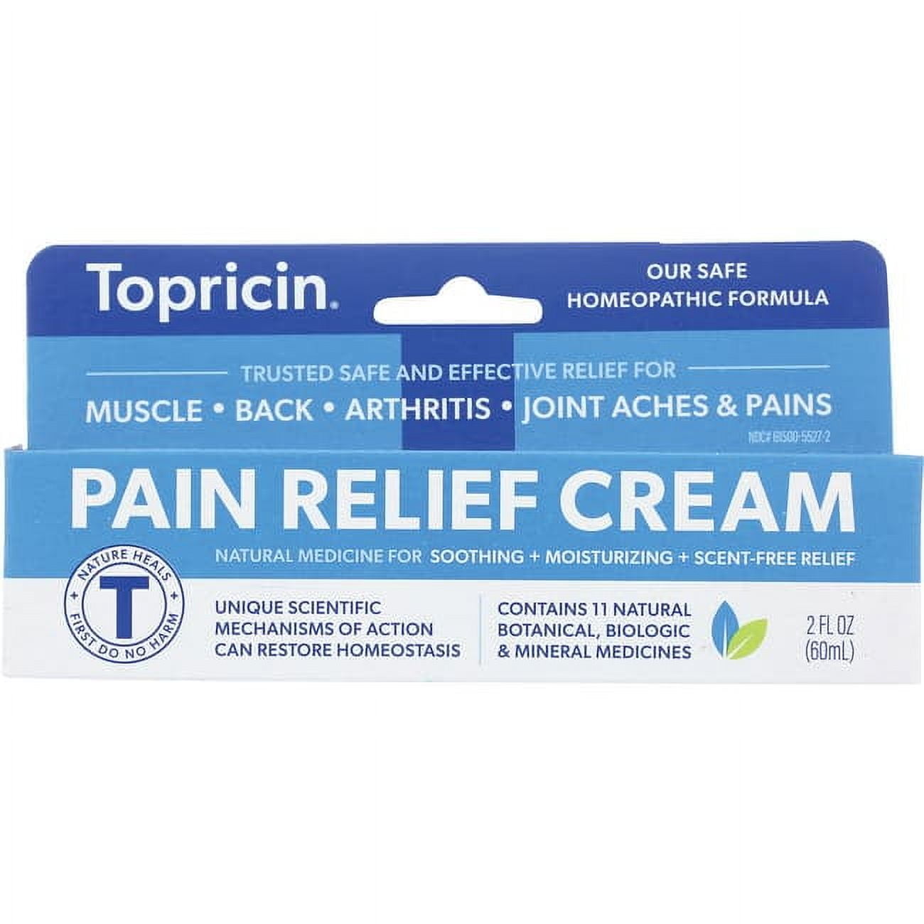 Topricin Pain Relief Cream, 2.0 oz - Walmart Business Supplies