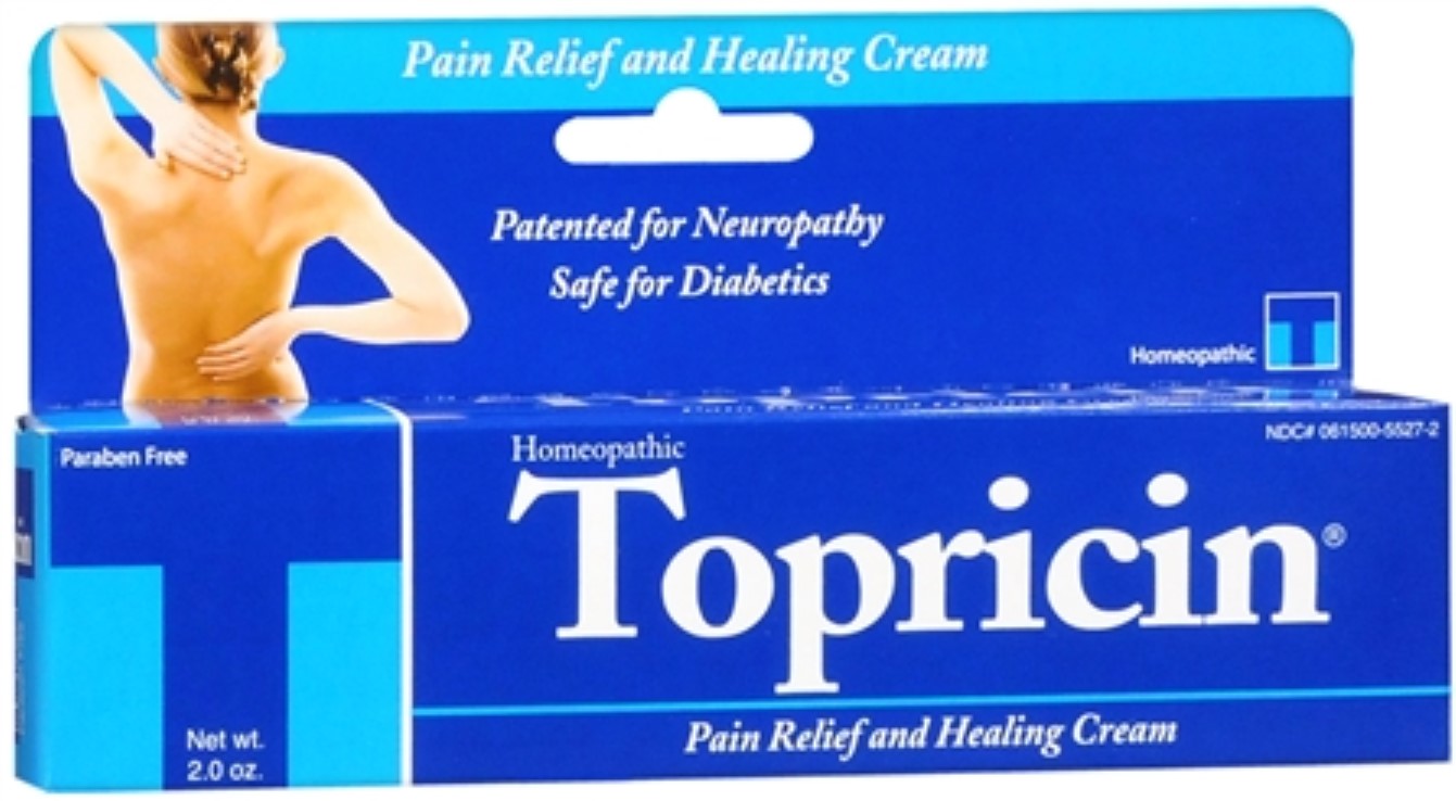 Topricin Pain Relief and Healing Cream 2 oz (Pack of 4) - Walmart.com