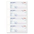 Tops 3-Part Hardbound Receipt Book, Three-Part Carbonless, 7 X 2.75, 4 ...