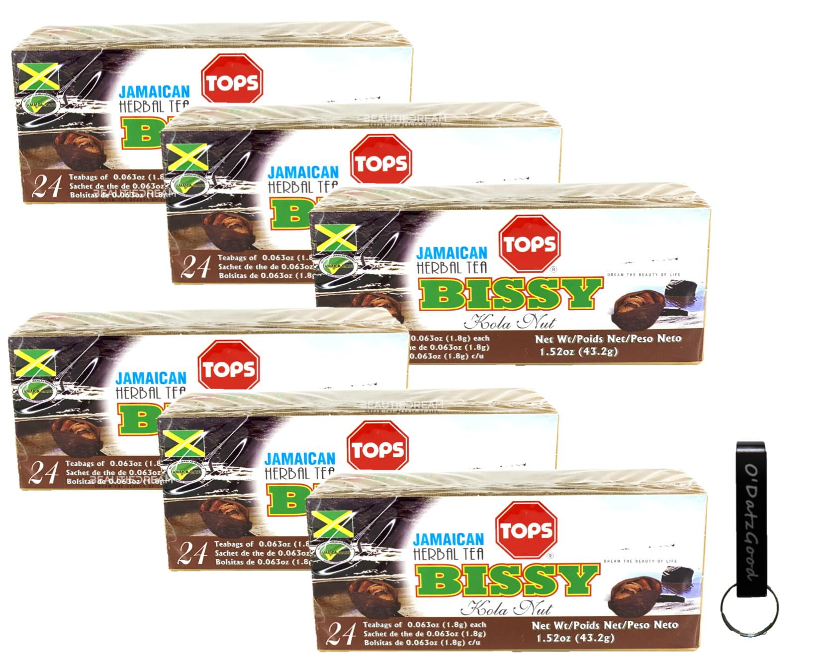 Tops Bissy Tea 24 Tea Bags (43.2g) Pack of 6 Packaged w/ ODatzGood ...