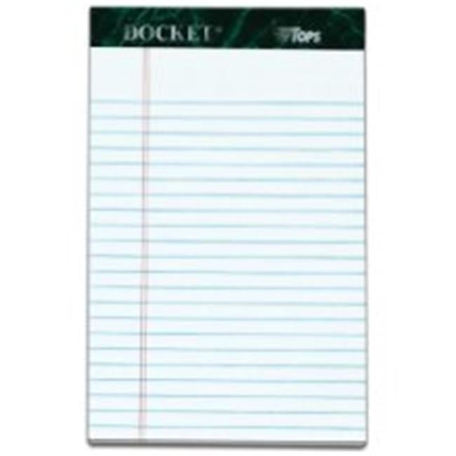 Tops Business Forms TOP Pad-5X8-Nrw-6Pd/Pk-Wh -S - Walmart.com
