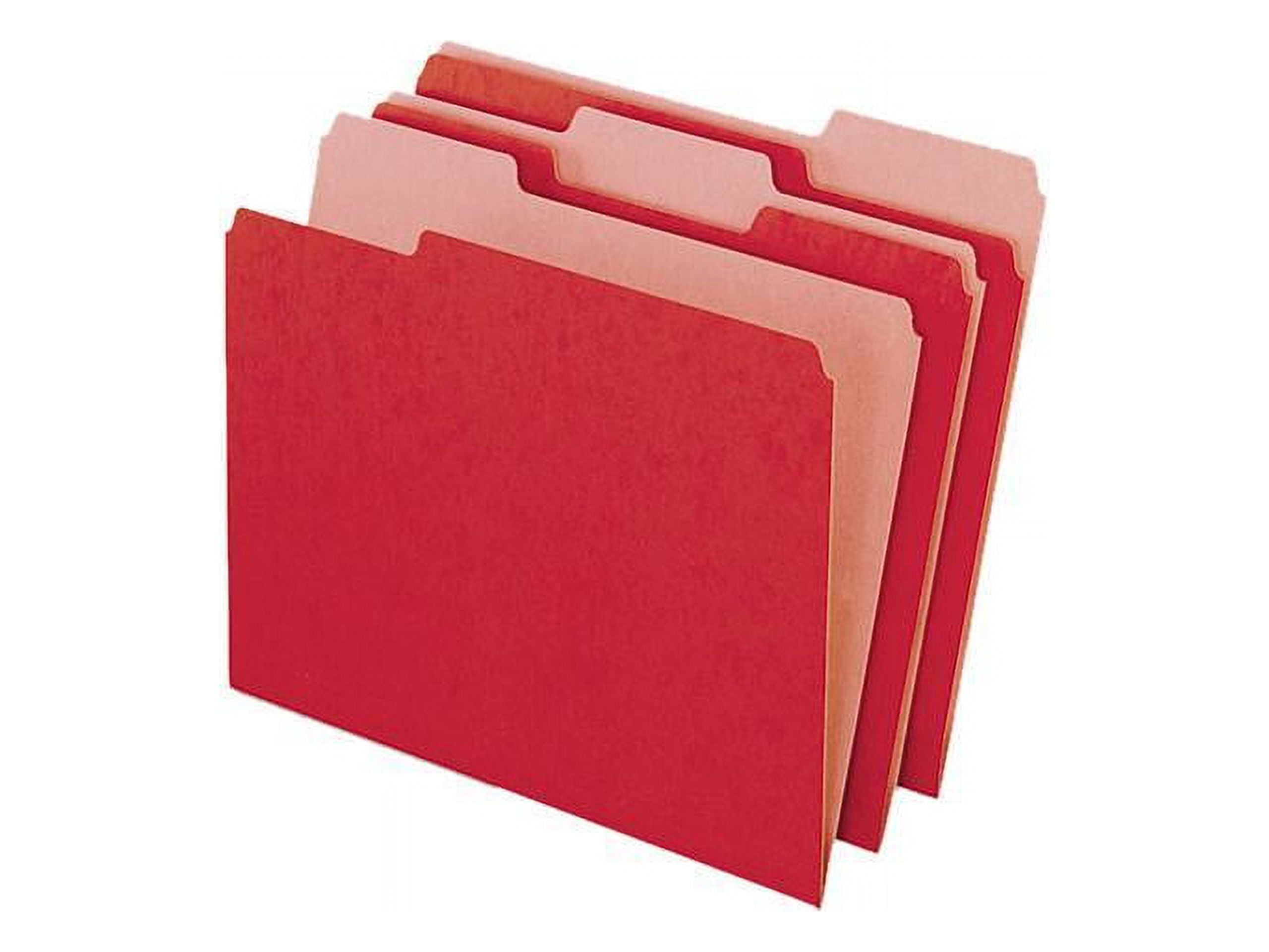 Tops Pendaflex 04311 Recycled Paper File Folders, .33 Cut Top Tab ...