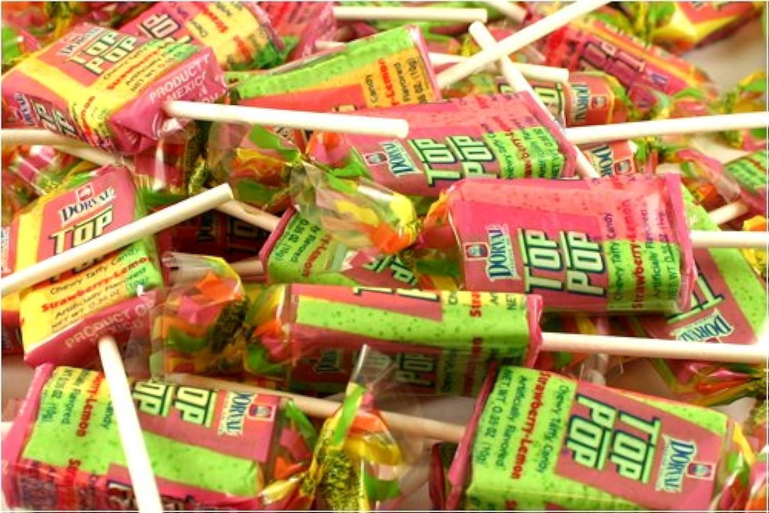 Tops Pops 48 Pack Strawberry LemonRDC29 - Walmart.com
