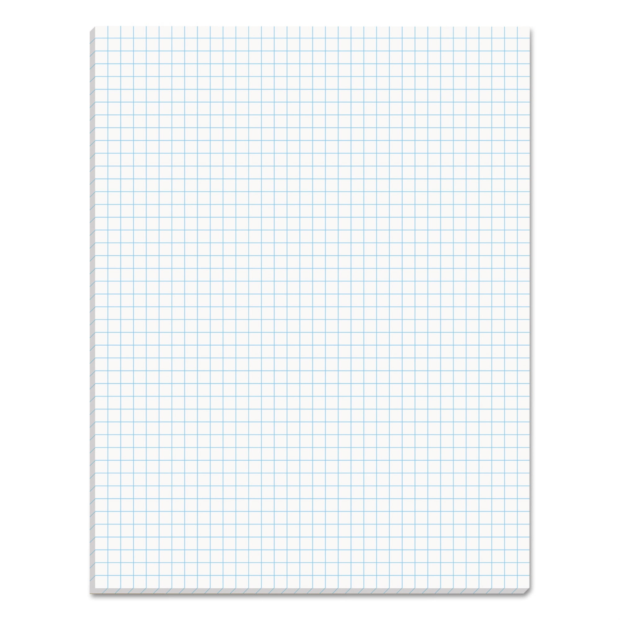 Tops Quadrille Pads Quadrille Rule 4 sq/in 50 White 8.5 x 11 Sheets ...