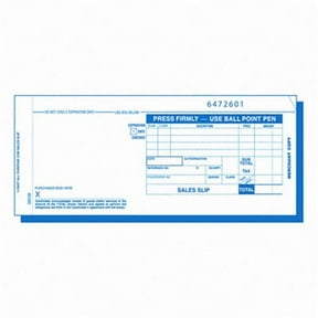 Order Deposit Slips