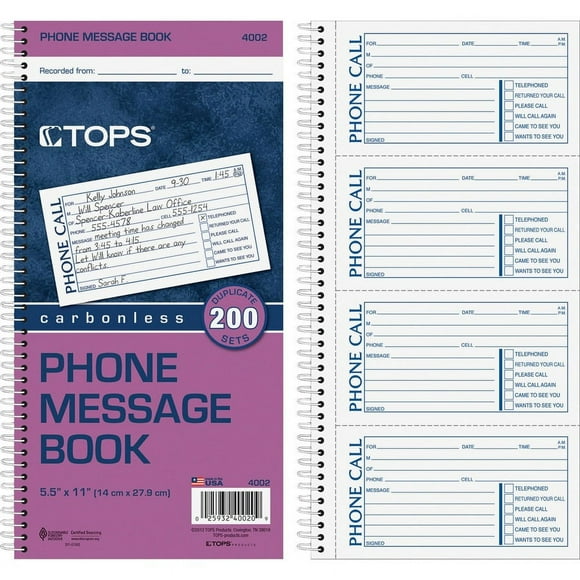 Phone Message Pads