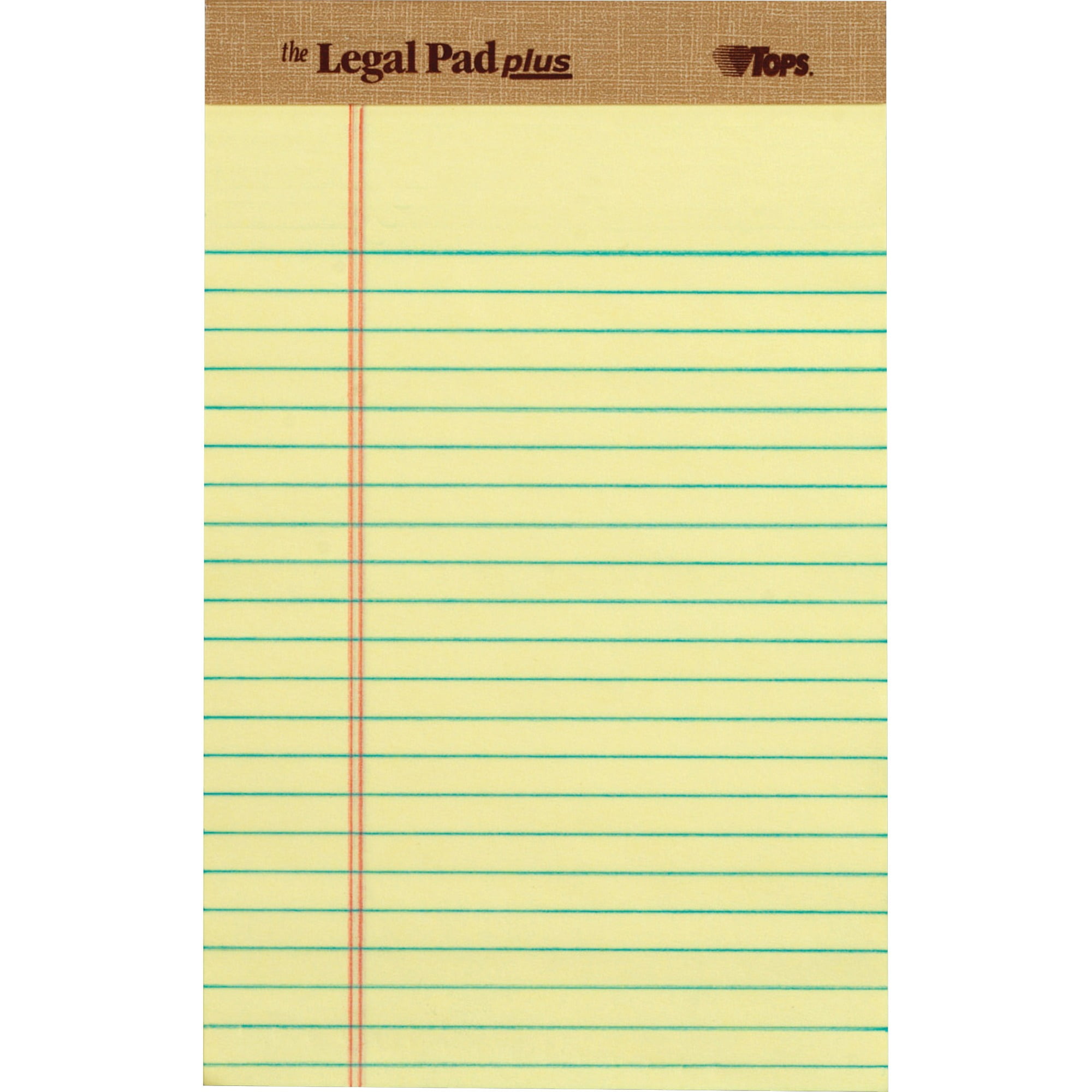 Tops The Legal Pad 71501 Notepad, 12 / Dozen (Quantity) - Walmart.com