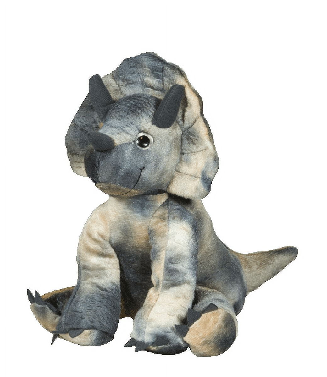 Tops the Triceratops Plush Toy Skin, DIY 8" Toy Kits with Hand Stuffing ...