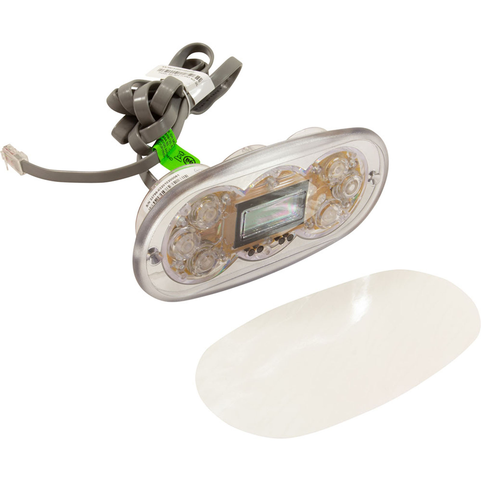 Topside, Balboa Water Group, VL406T, 4 Button, w/o Overlay - Walmart ...